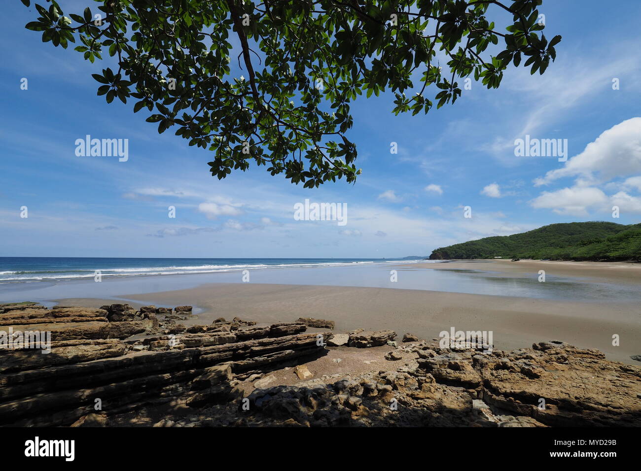Playa El Coco, Nicaragua Stock Photo - Alamy