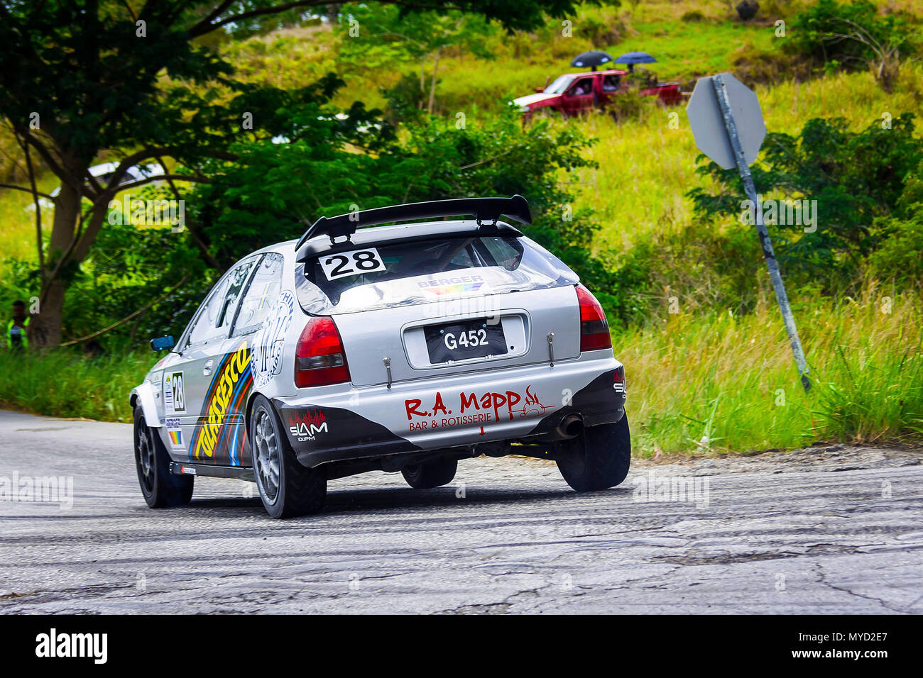 Sol Rally Barbados 2018 Stock Photo - Alamy