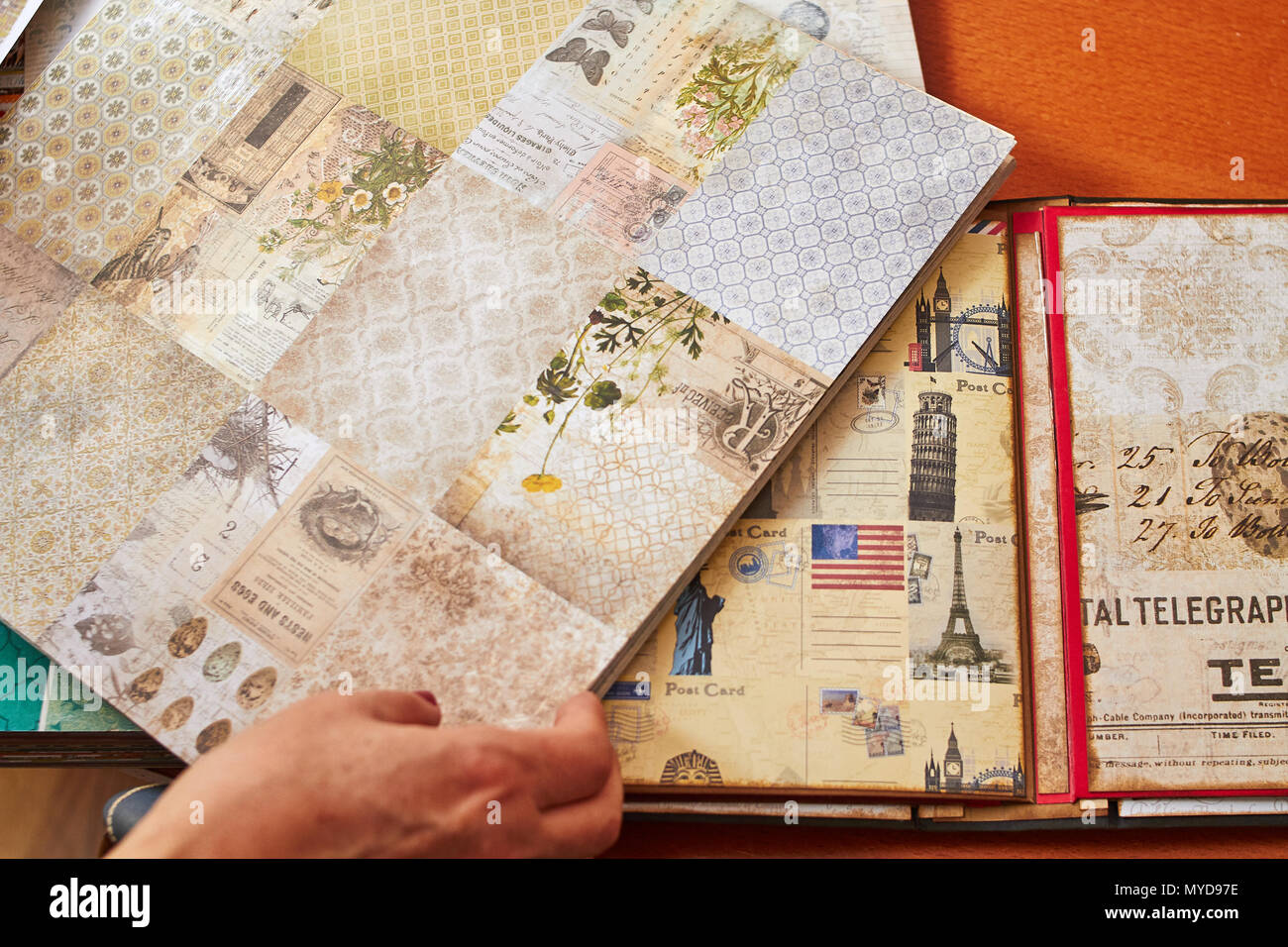 Scarpbook hi-res stock photography and images - Alamy