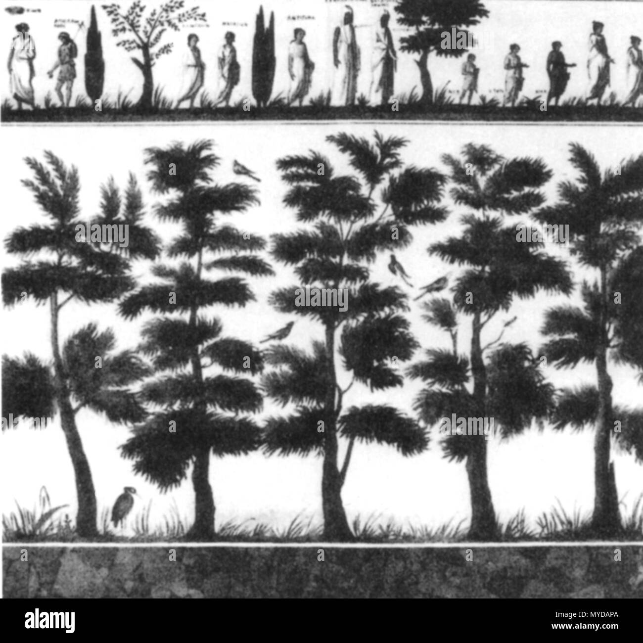 . Disegno della tomba di patron sulla via latina, roma, 1843 . ancient ...