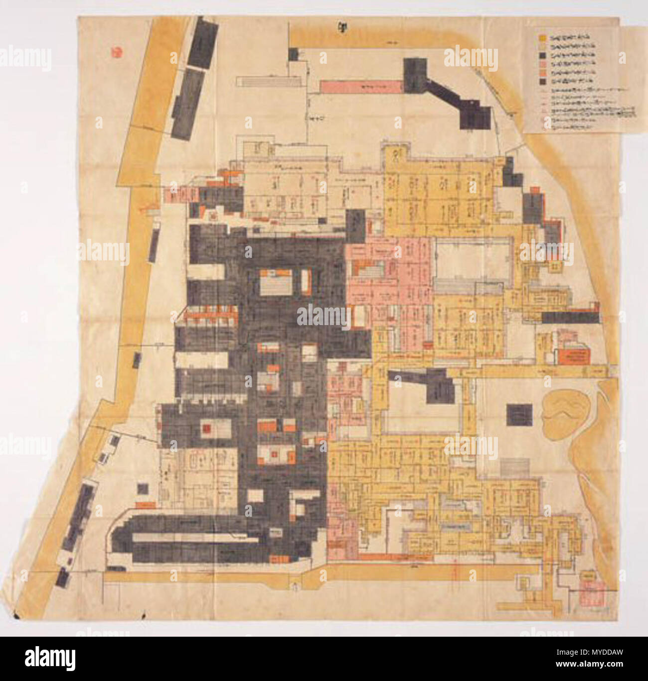 . English: Plan of Nishinomaru Palace of Edo Castle. 日本語 ...