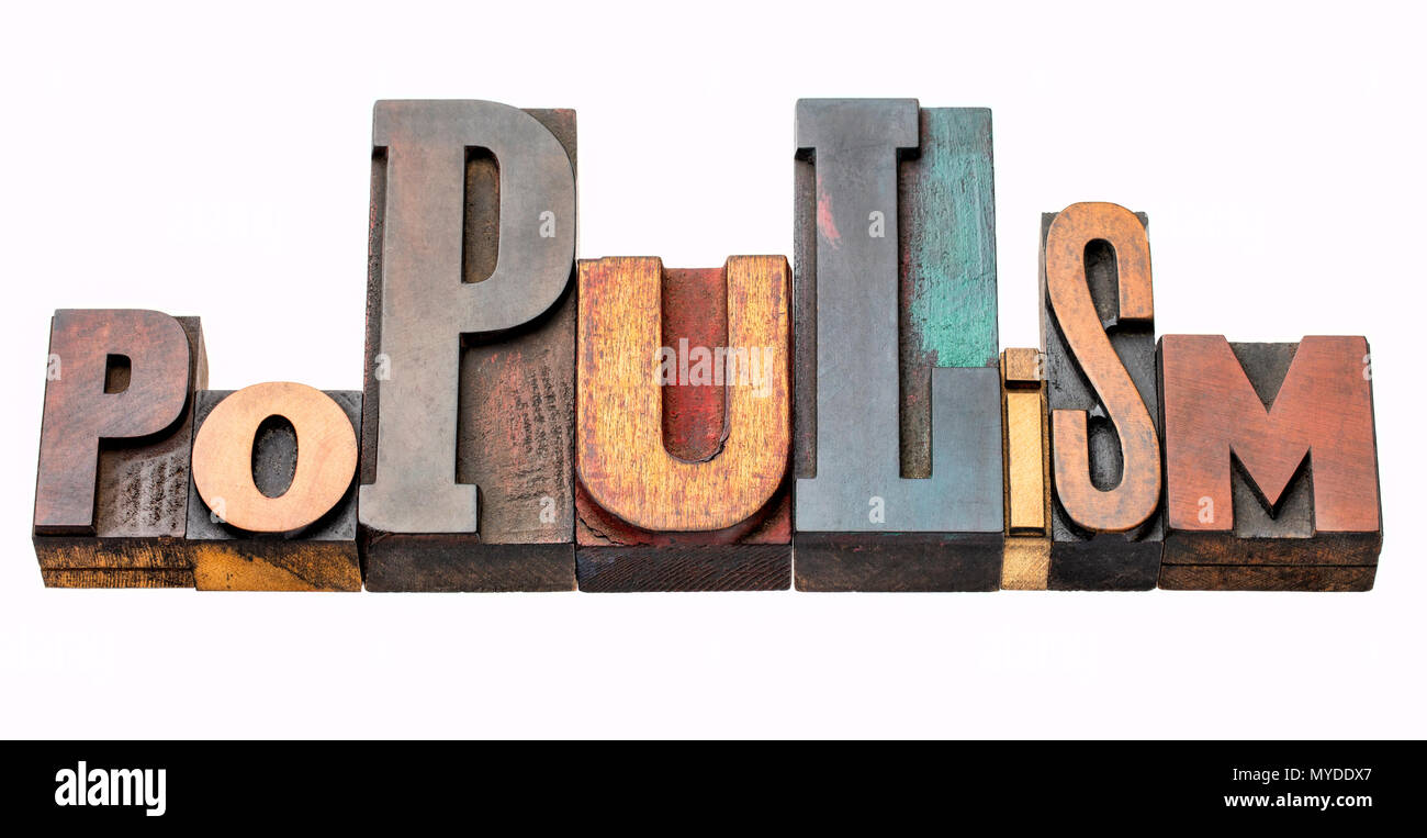 Populism movement hi-res stock photography and images - Alamy