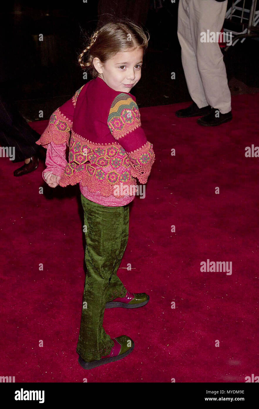 Mackenzie vega at family man premiere red carpet event hi-res stock ...