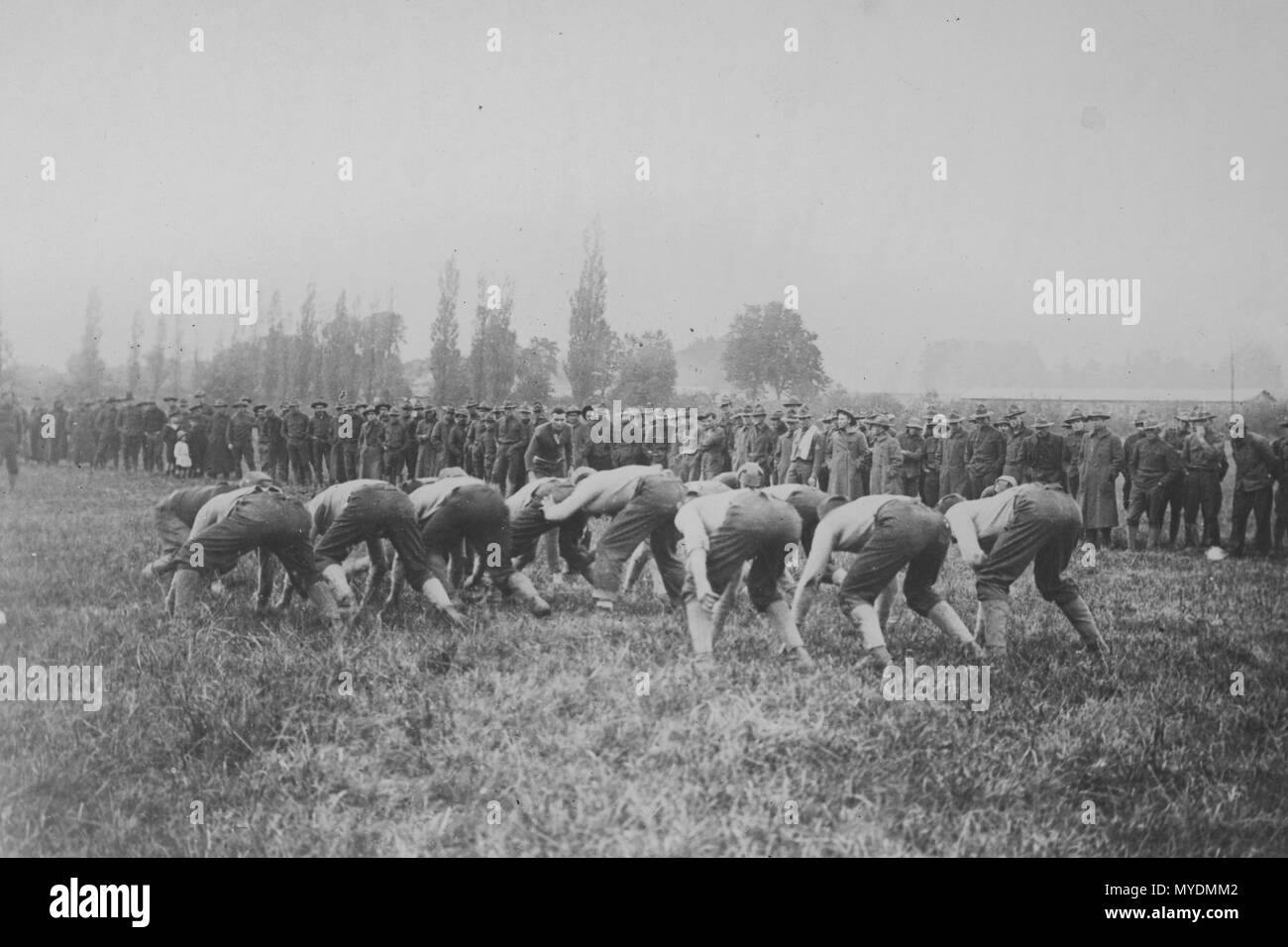 During wwi football hi-res stock photography and images - Alamy