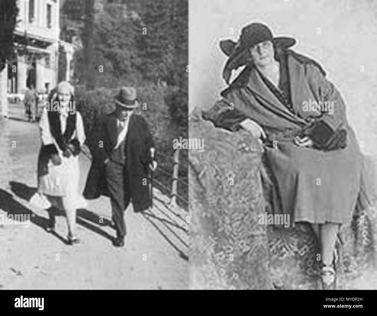 . Português: Ema Klabin e Hessel Klabin . before 1925, both photos ...