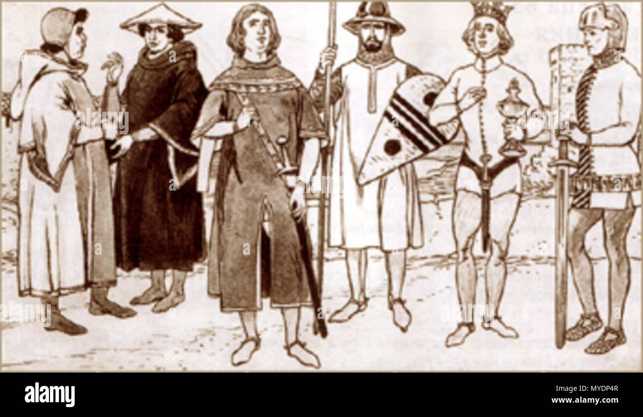 Medieval noble clothing hi-res stock photography and images - Alamy