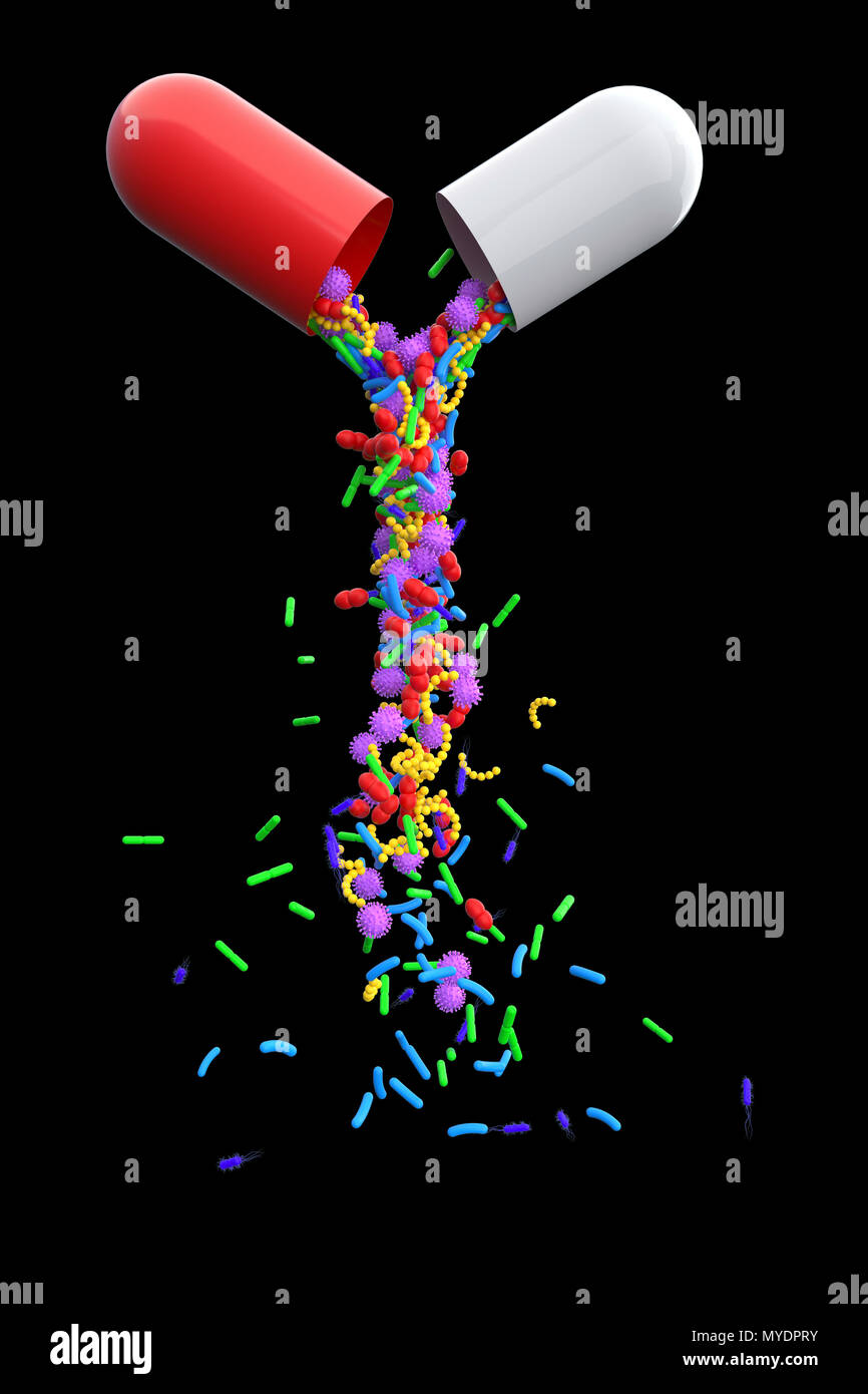 Microbiota capsule hi-res stock photography and images - Alamy