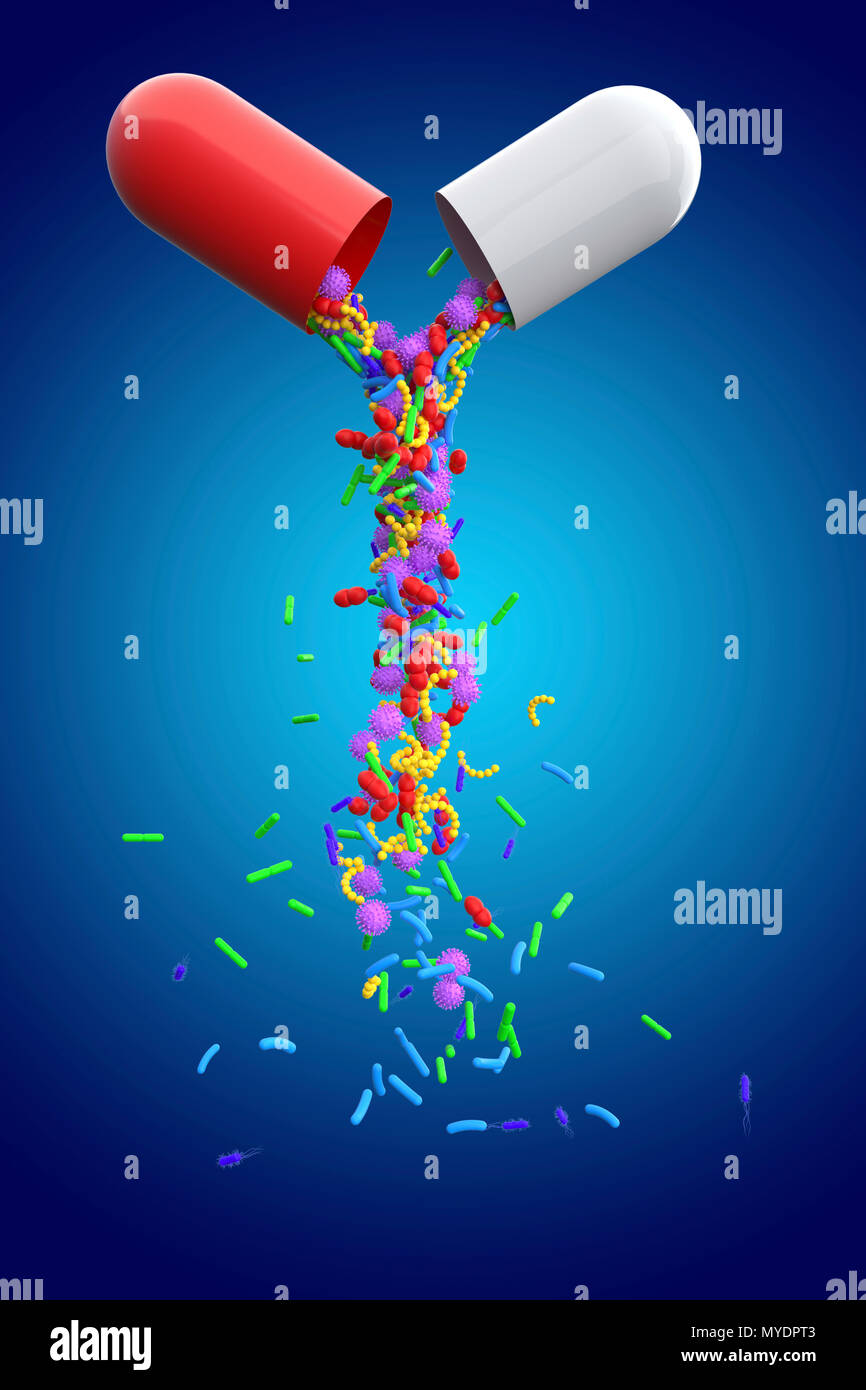 Microbiota capsule hi-res stock photography and images - Alamy