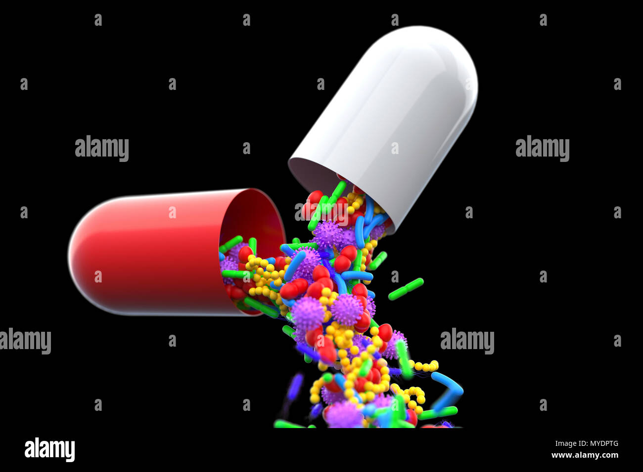 Microbiota capsule hi-res stock photography and images - Alamy