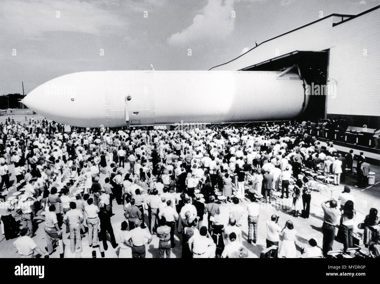 The first Space Shuttle External Tank (ET), the Main Propulsion Test ...
