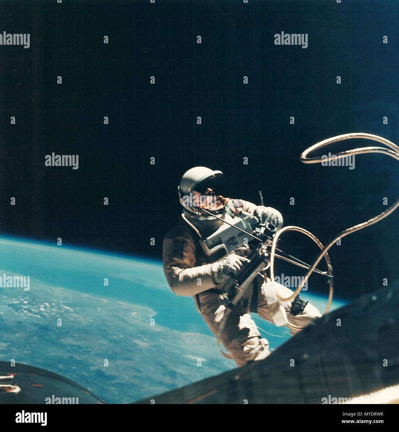 Spacewalker Gemini Spacecraft Art