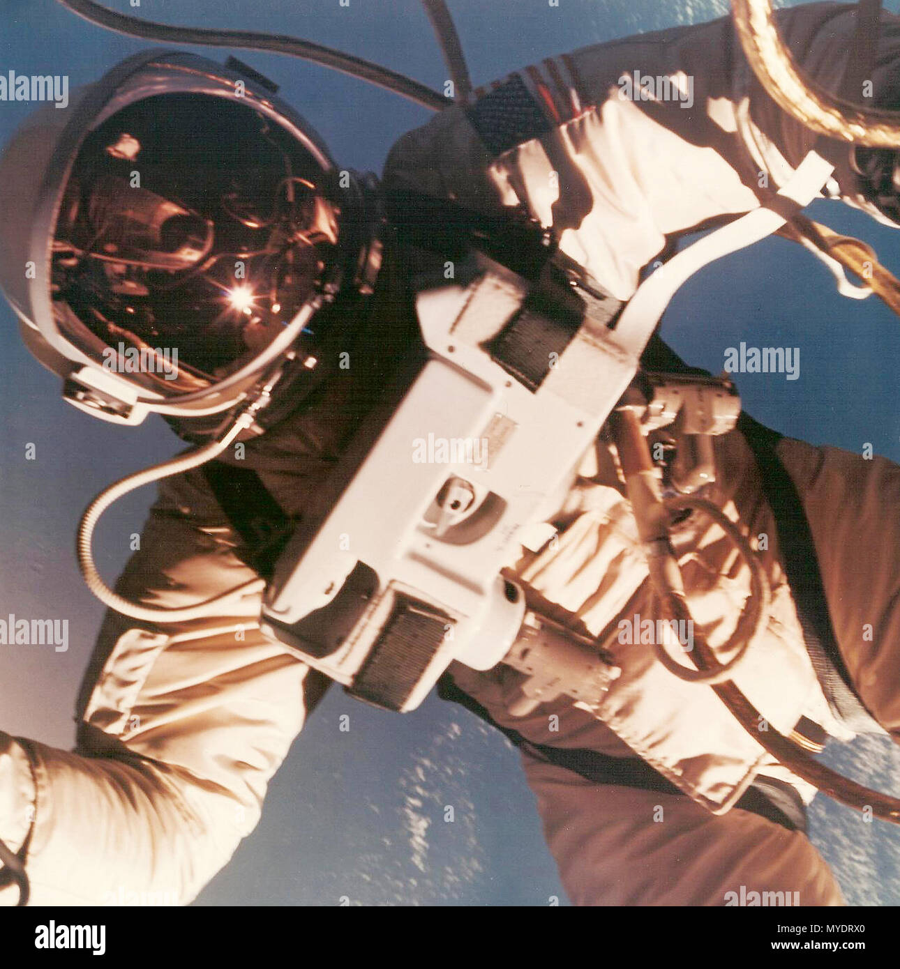 Spacewalker Gemini Spacecraft Art