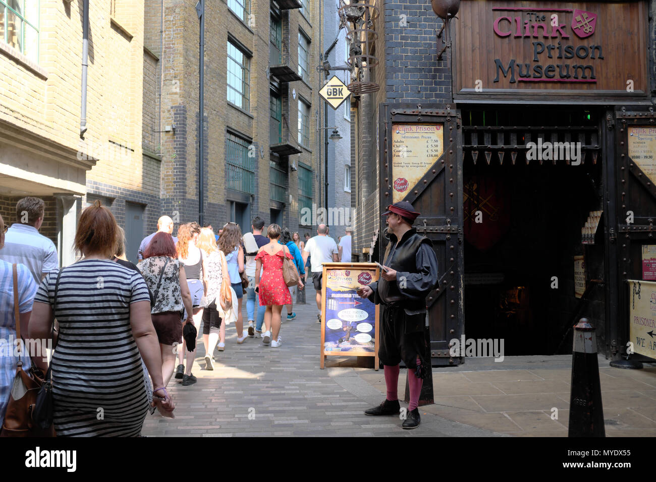 The Clink Prison Museum, Southwark, London, England, UK Stock Photo - Alamy
