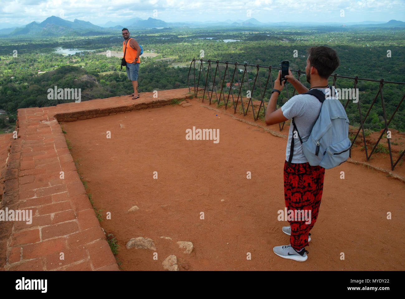 Sigiriya Rock Fortress, Sigiriya, Central Province, Sri Lanka Stock ...