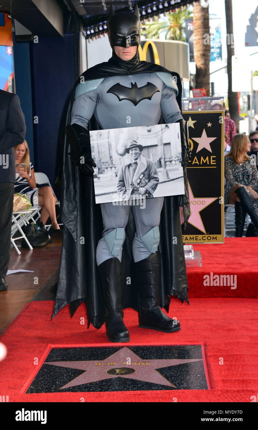 Batman star 017 event in hollywood life california hi-res stock ...