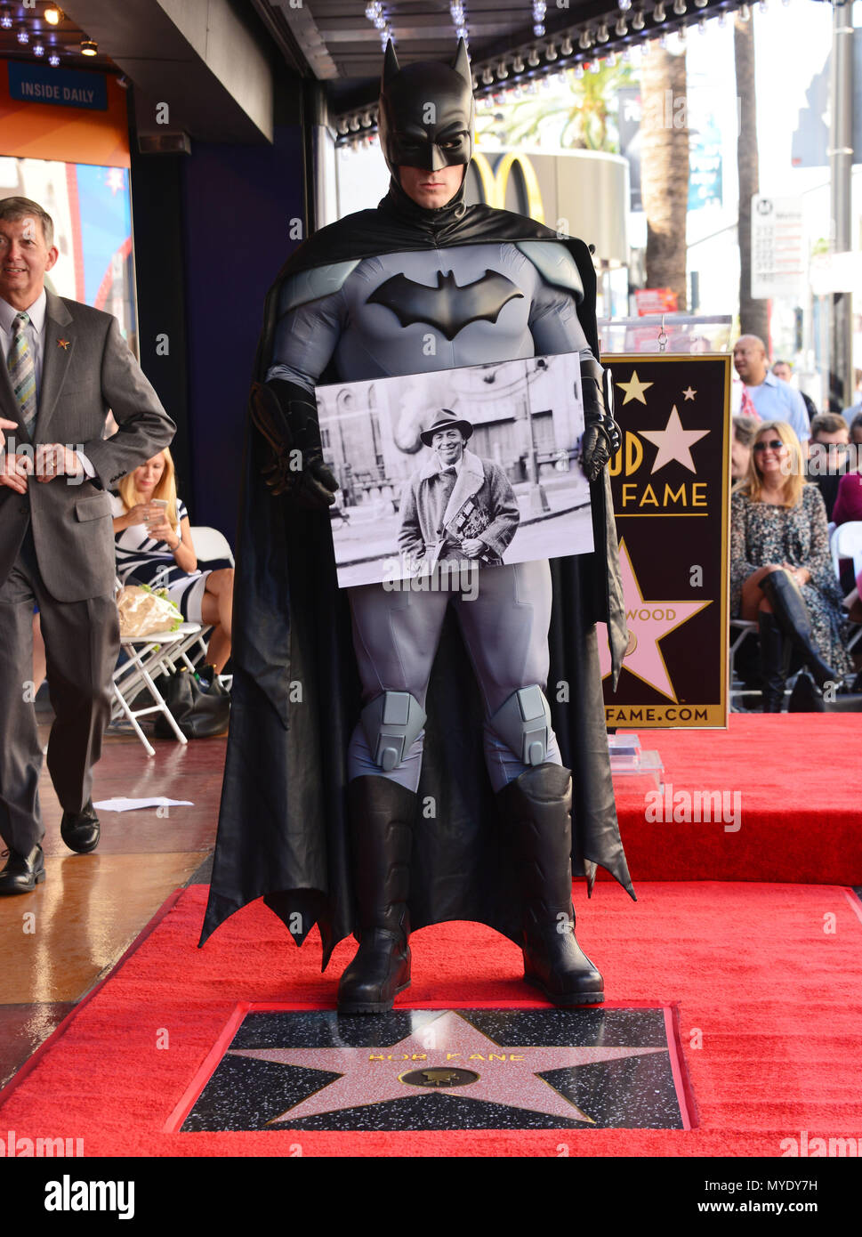 Batman star 020 event in hollywood life california hi-res stock ...