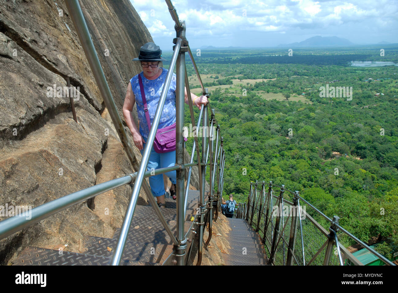 Sigiriya Rock Fortress, Sigiriya, Central Province, Sri Lanka Stock ...