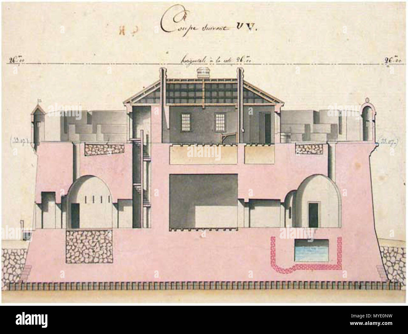 Fort interior layout hi-res stock photography and images - Alamy