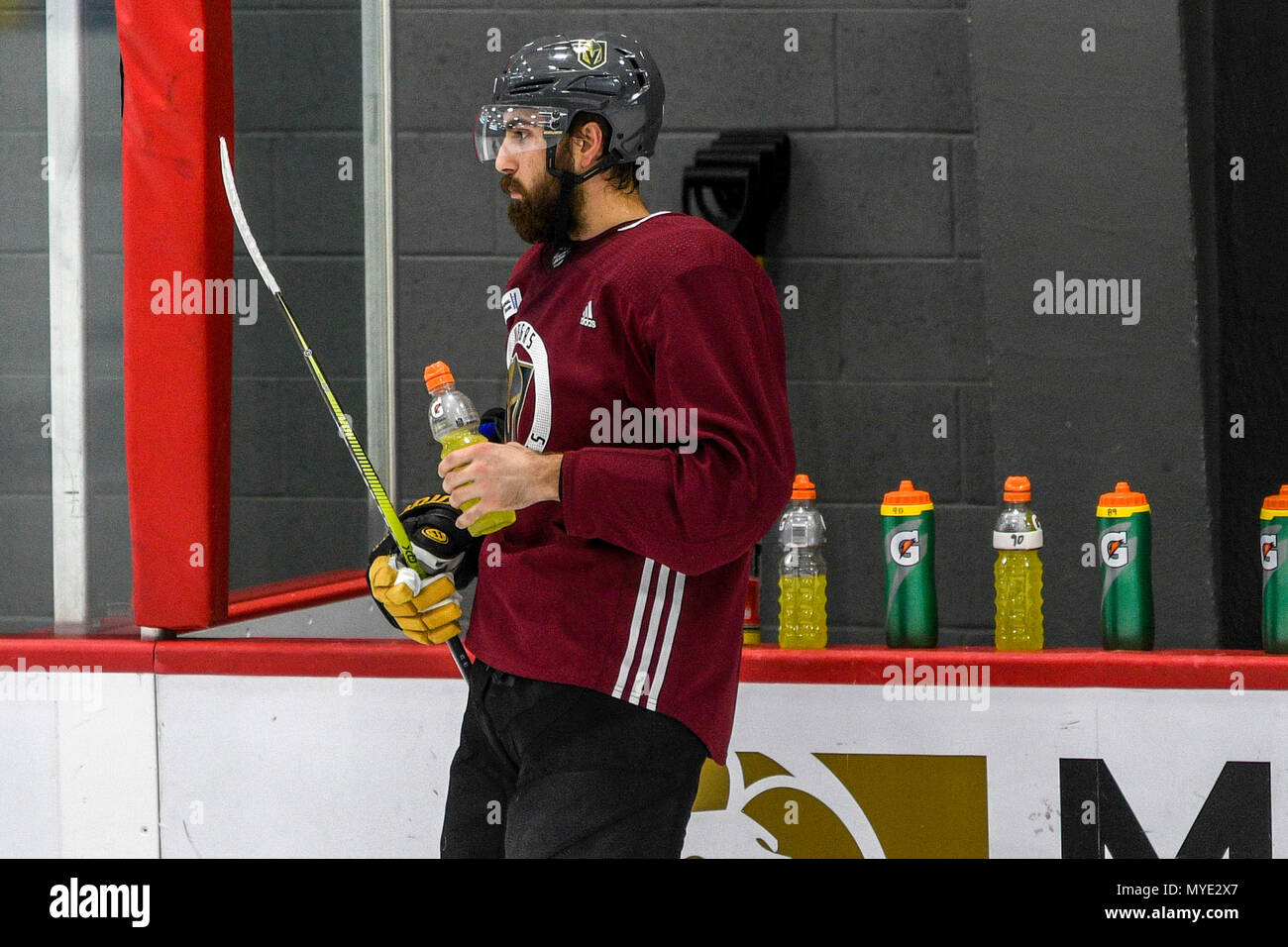 Las Vegas, NV, USA. 06th June, 2018. Alex Tuch pictured during the Las ...