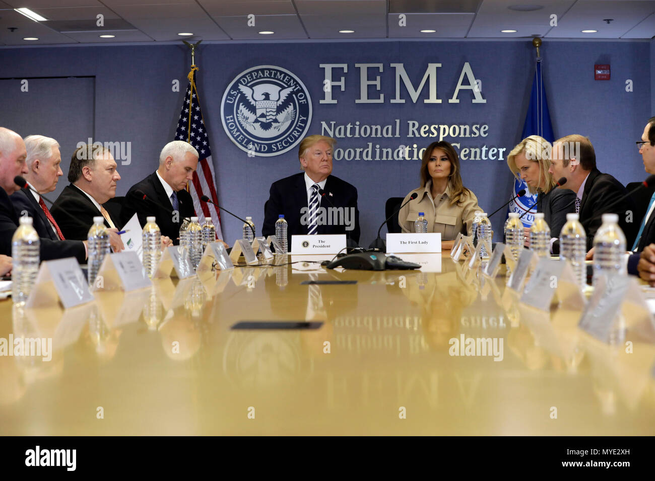 Washington, DC. 6th June, 2018. U.S. President Donald Trump and First ...