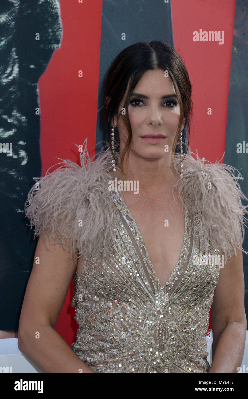 NEW YORK, NY - JUNE 05: Sandra Bullock attends the 'Ocean's 8' World ...