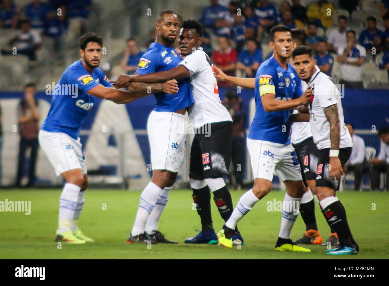 Belo Horizonte, Brazil. 06th June, 2018. Dispute for space in the area ...