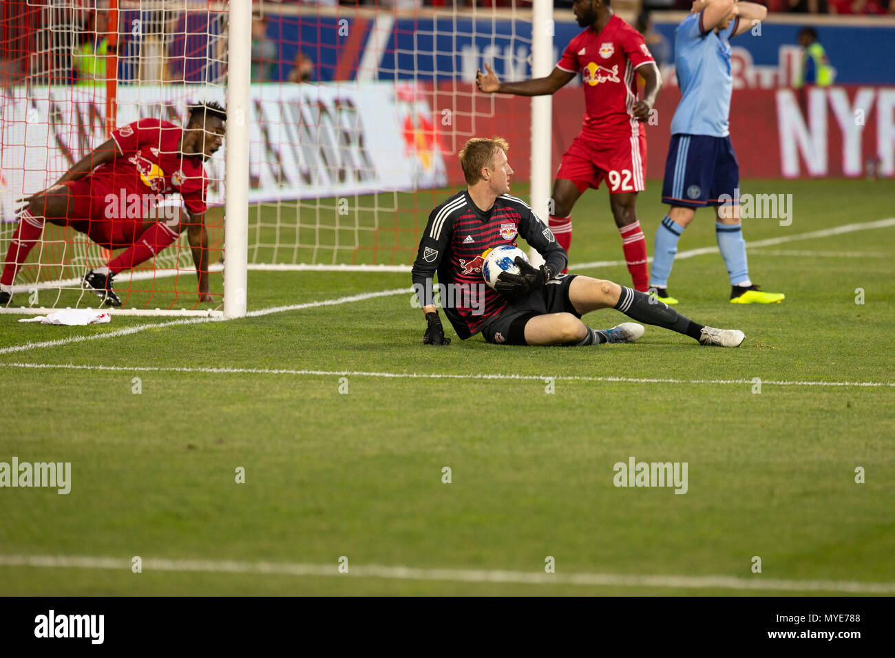 New york red bulls goalkeeper ryan meara 18 hi-res stock photography ...