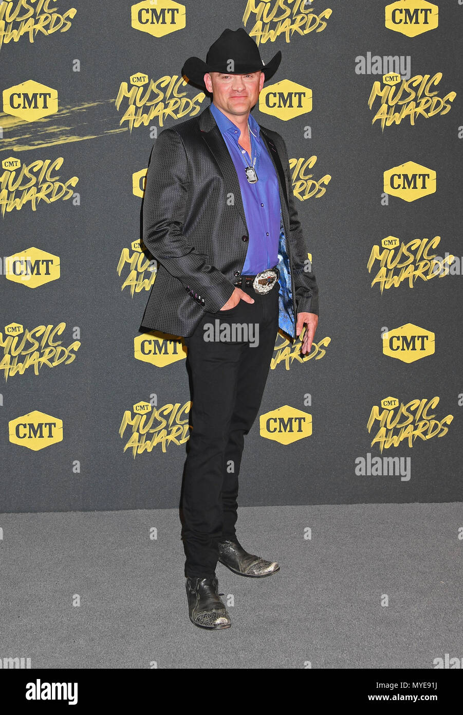 06 June 2018 - Nashville, Tennessee - Ryan Weaver. 2018 CMT Music ...