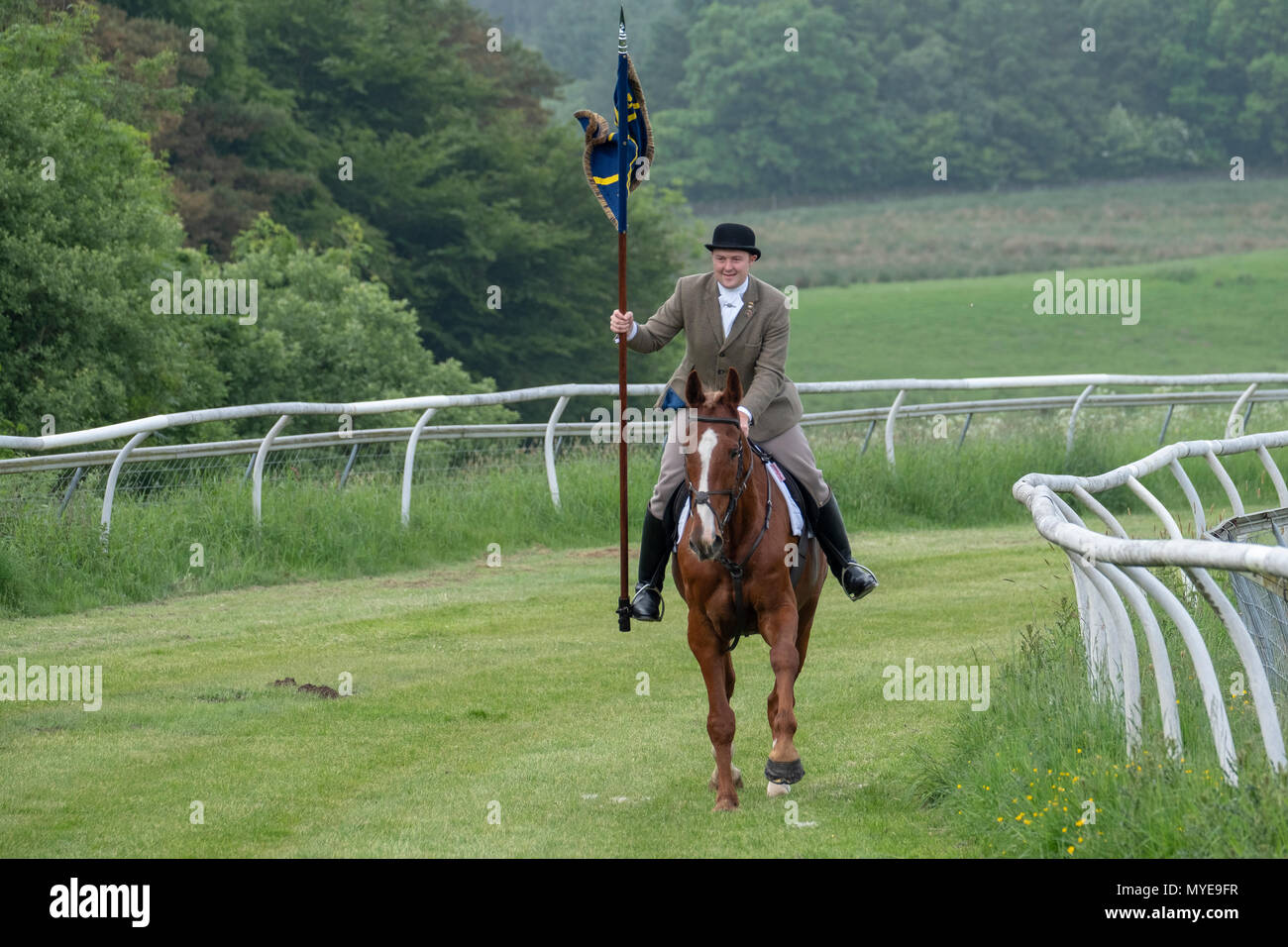 Hawick, The Mair , UK. 07.Jun.2018. Hawick Common Riding - Thursday ...