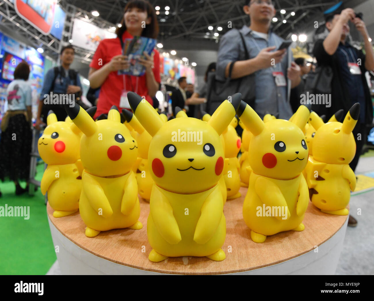 Tokyo, Japan. 7th June, 2018. The International Tokyo Toy Show opens ...