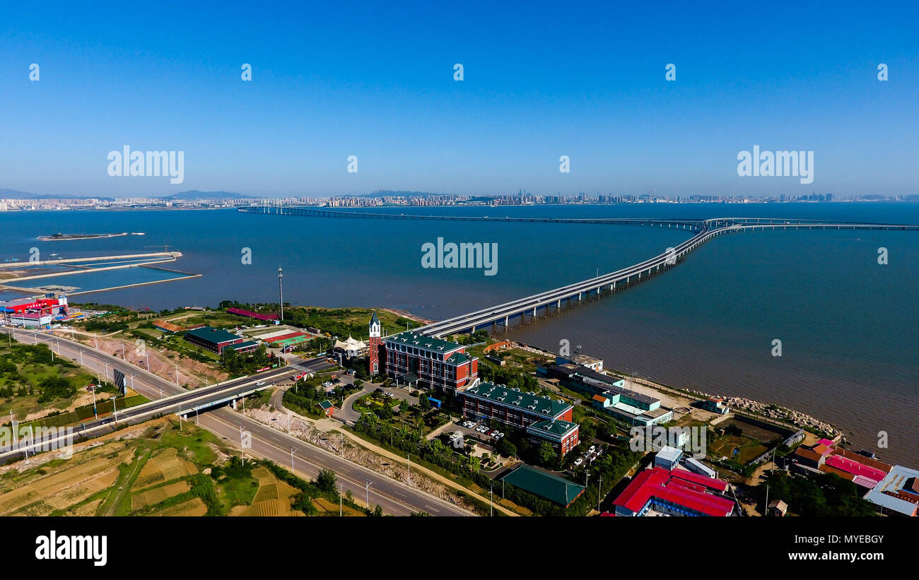 Jiaozhou bay bridge hi-res stock photography and images - Alamy