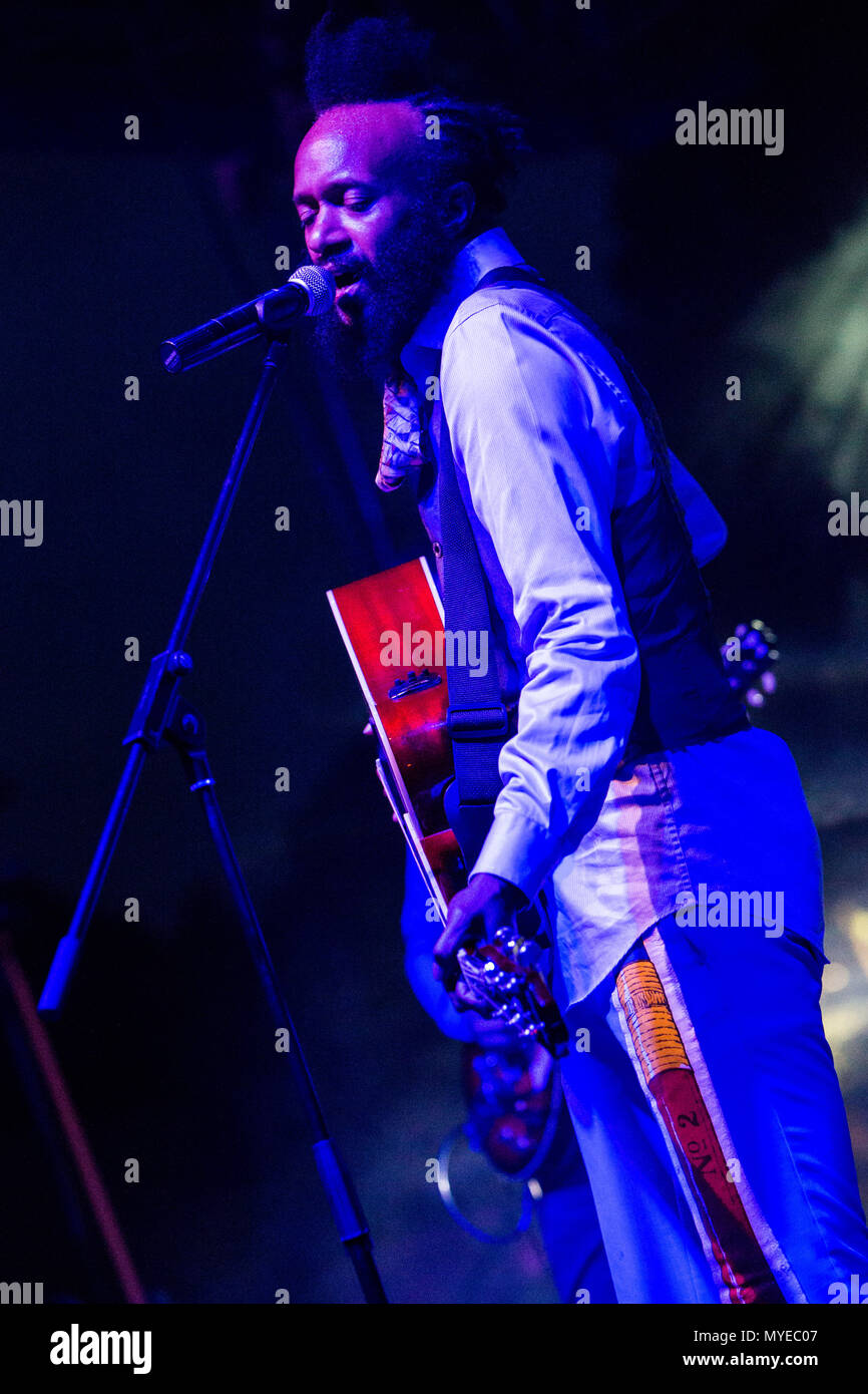 Desio (MB) Italy. 06 June 2018. The African-American singer-songwriter ...