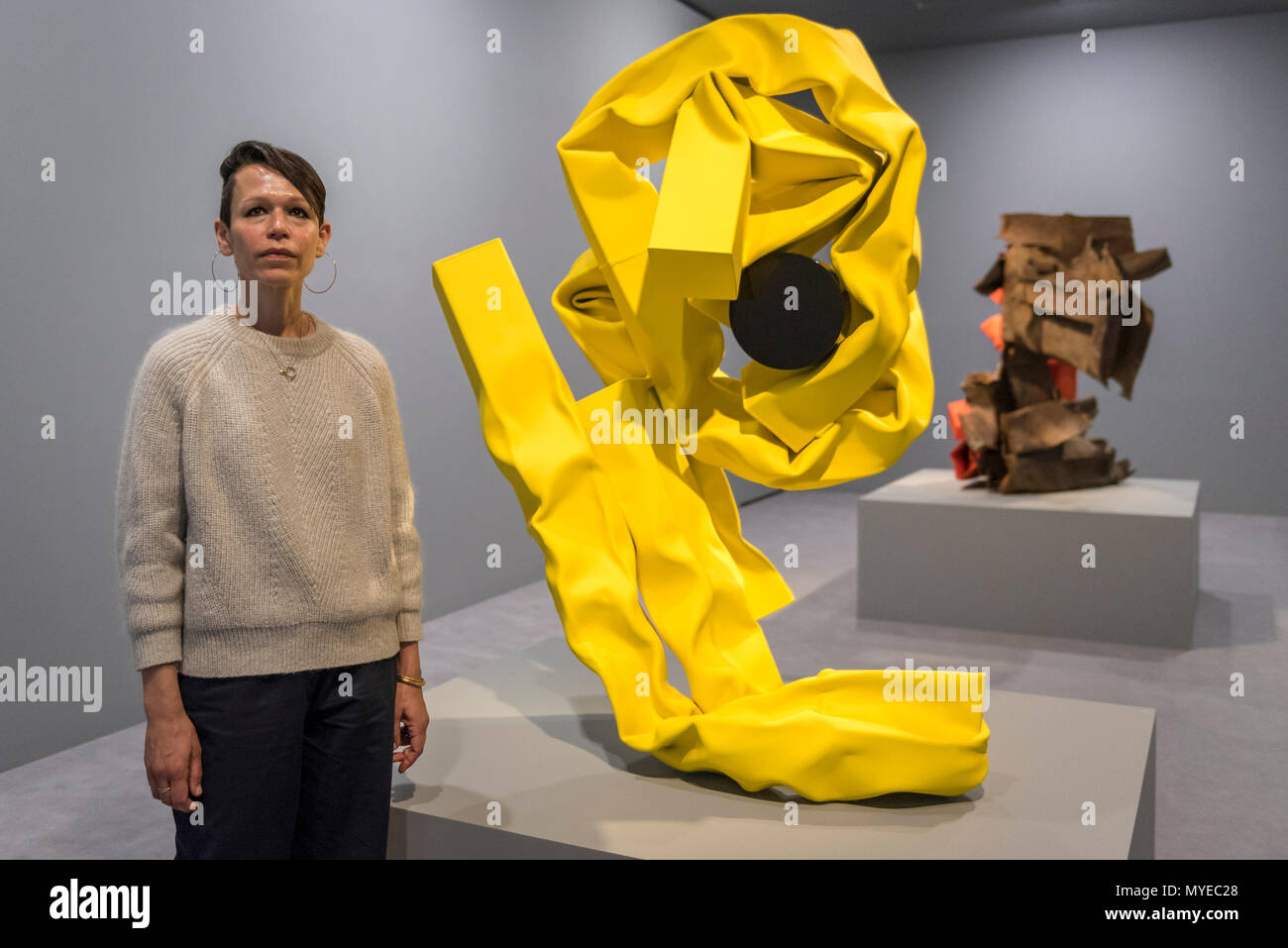 Carol bove steel sculpture hi-res stock photography and images - Alamy