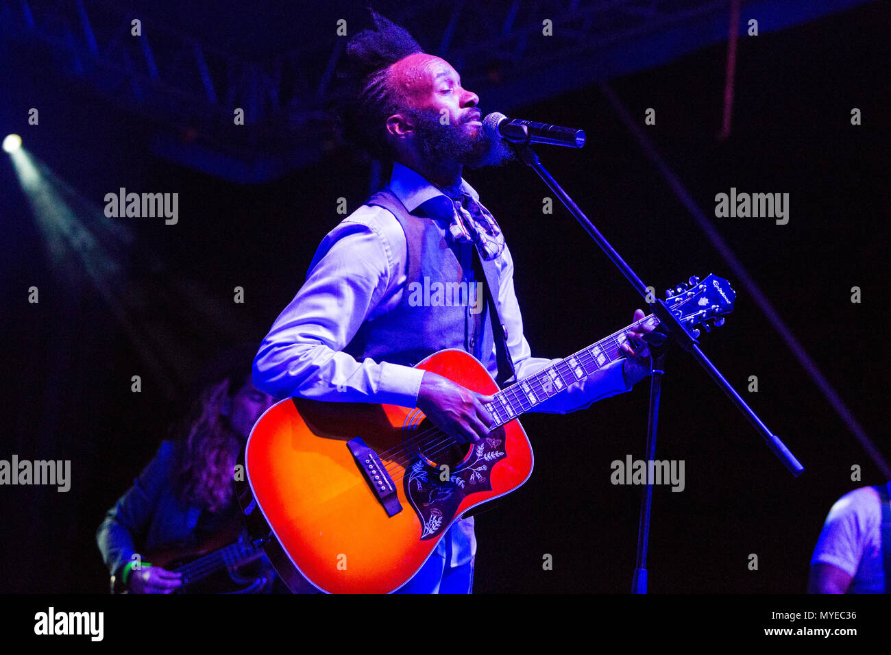 Desio (MB) Italy. 06 June 2018. The African-American singer-songwriter ...
