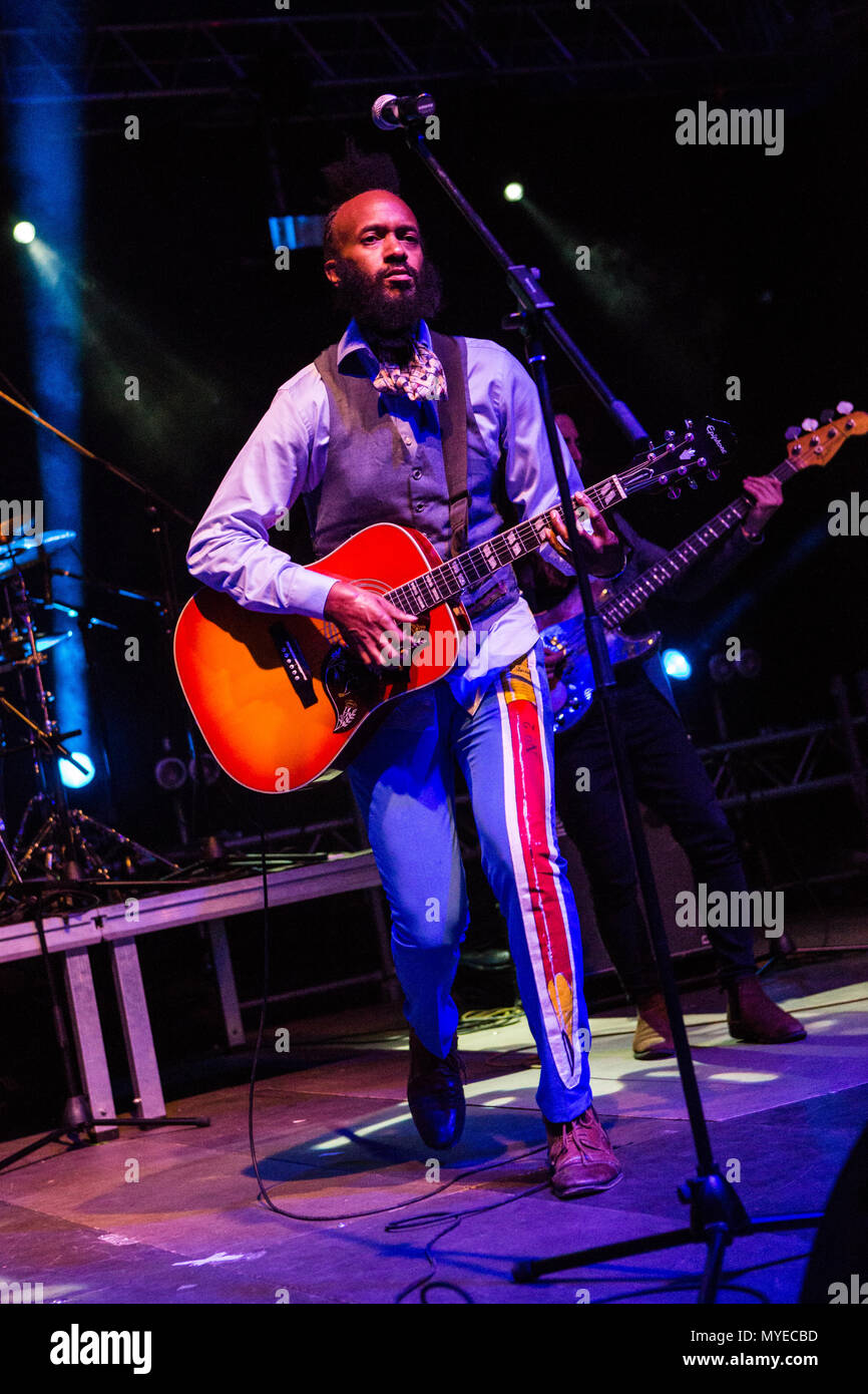 Desio (MB) Italy. 06 June 2018. The African-American singer-songwriter ...