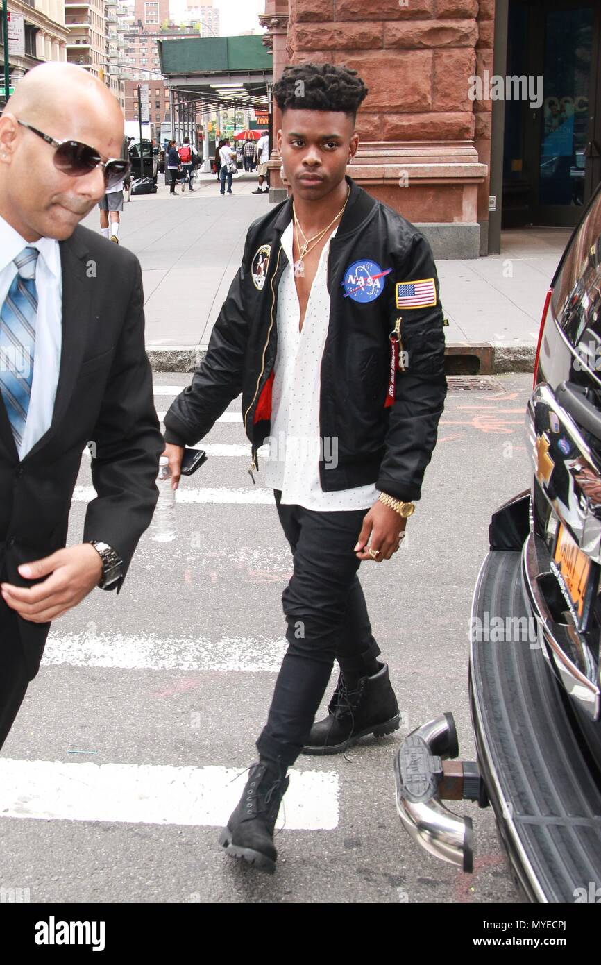 New York, NY, USA. 7th June, 2018. Aubrey Joseph at BUILD SERIES on ...
