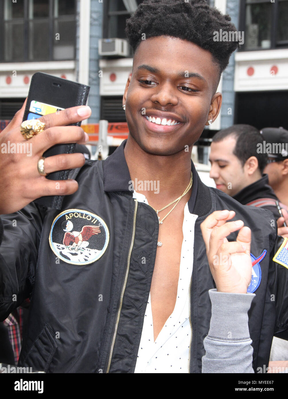 New York, NY, USA. 7th June, 2018.Aubrey Joseph at Build Series to ...