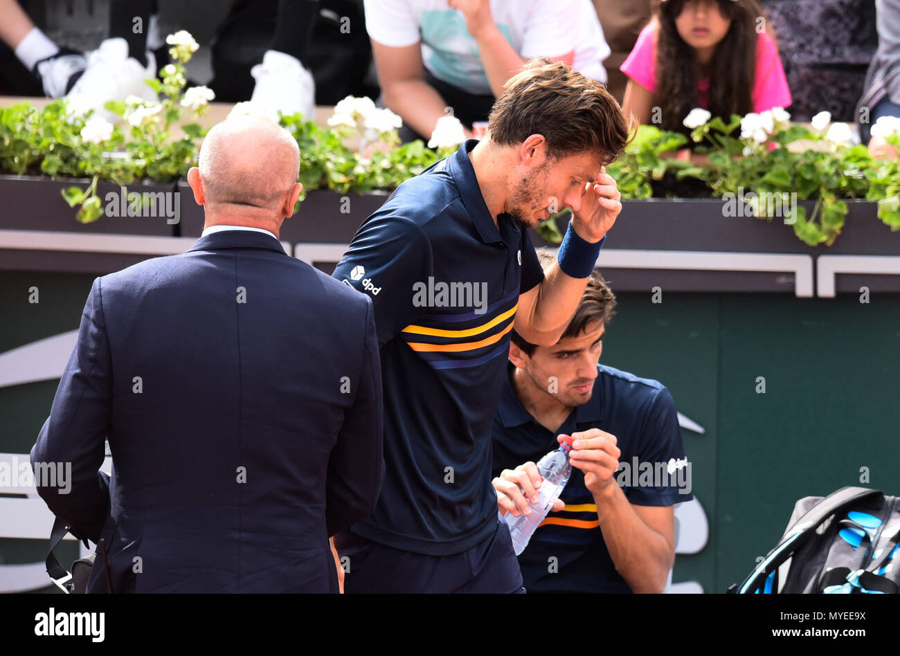 Roland Garros, Paris, France. 7th June, 2018. French Open tennis ...
