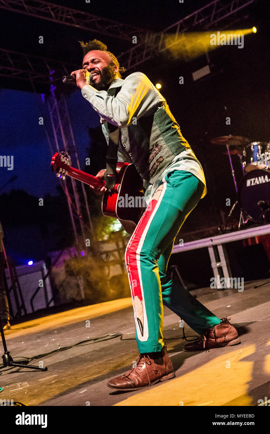 Desio (MB) Italy. 06 June 2018. The African-American singer-songwriter ...