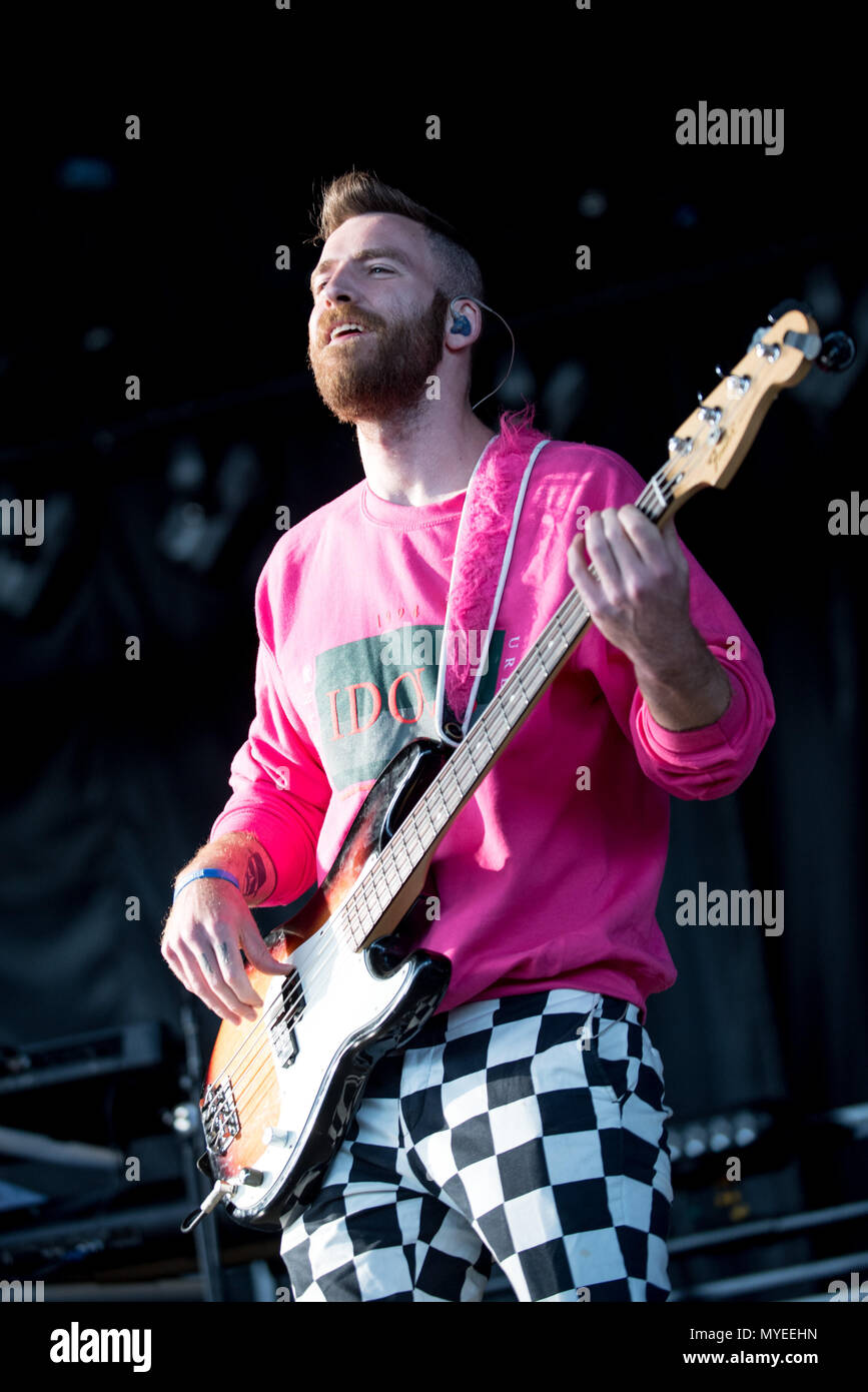 Toronto, Ontario, Canada. 6th June, 2018. American indie pop band ...