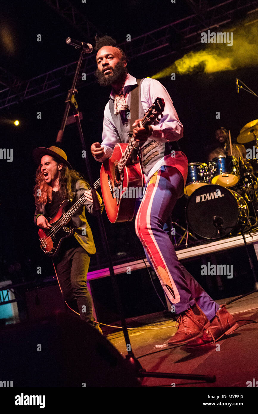 Desio (MB) Italy. 06 June 2018. The African-American singer-songwriter ...