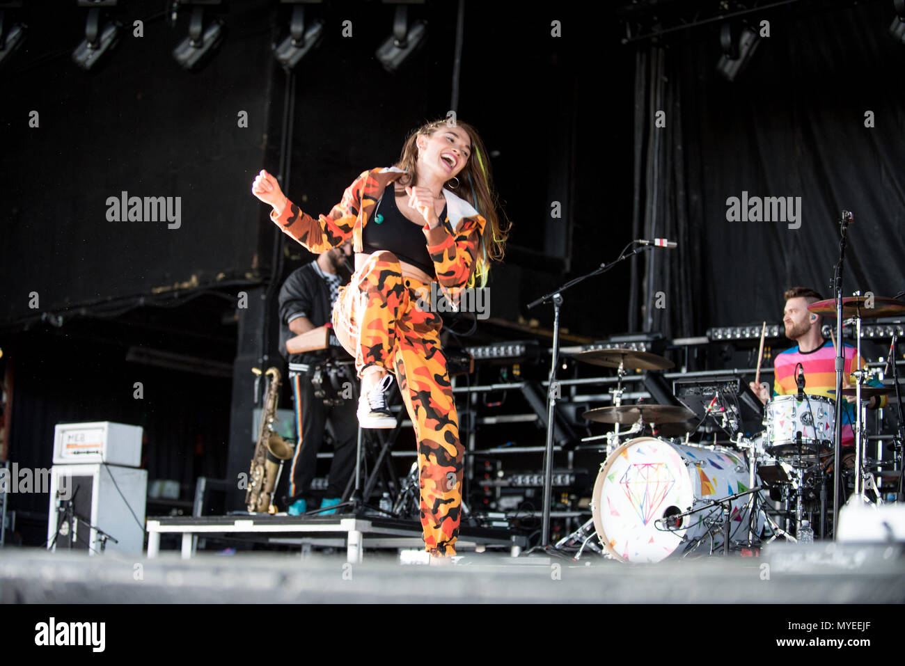 Toronto, Ontario, Canada. 6th June, 2018. American indie pop band ...