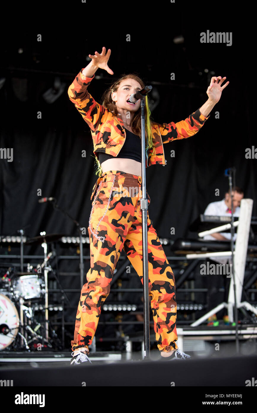 Toronto, Ontario, Canada. 6th June, 2018. American indie pop band ...