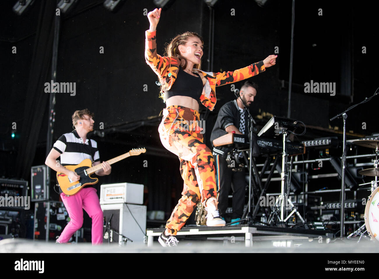 Toronto, Ontario, Canada. 6th June, 2018. American indie pop band ...