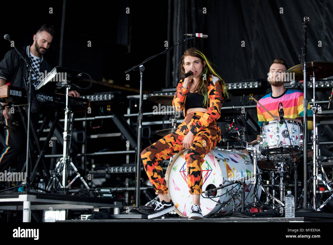 Toronto, Ontario, Canada. 6th June, 2018. American indie pop band ...