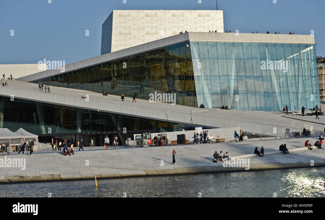 Oslo Opera House, Norway Stock Photo - Alamy