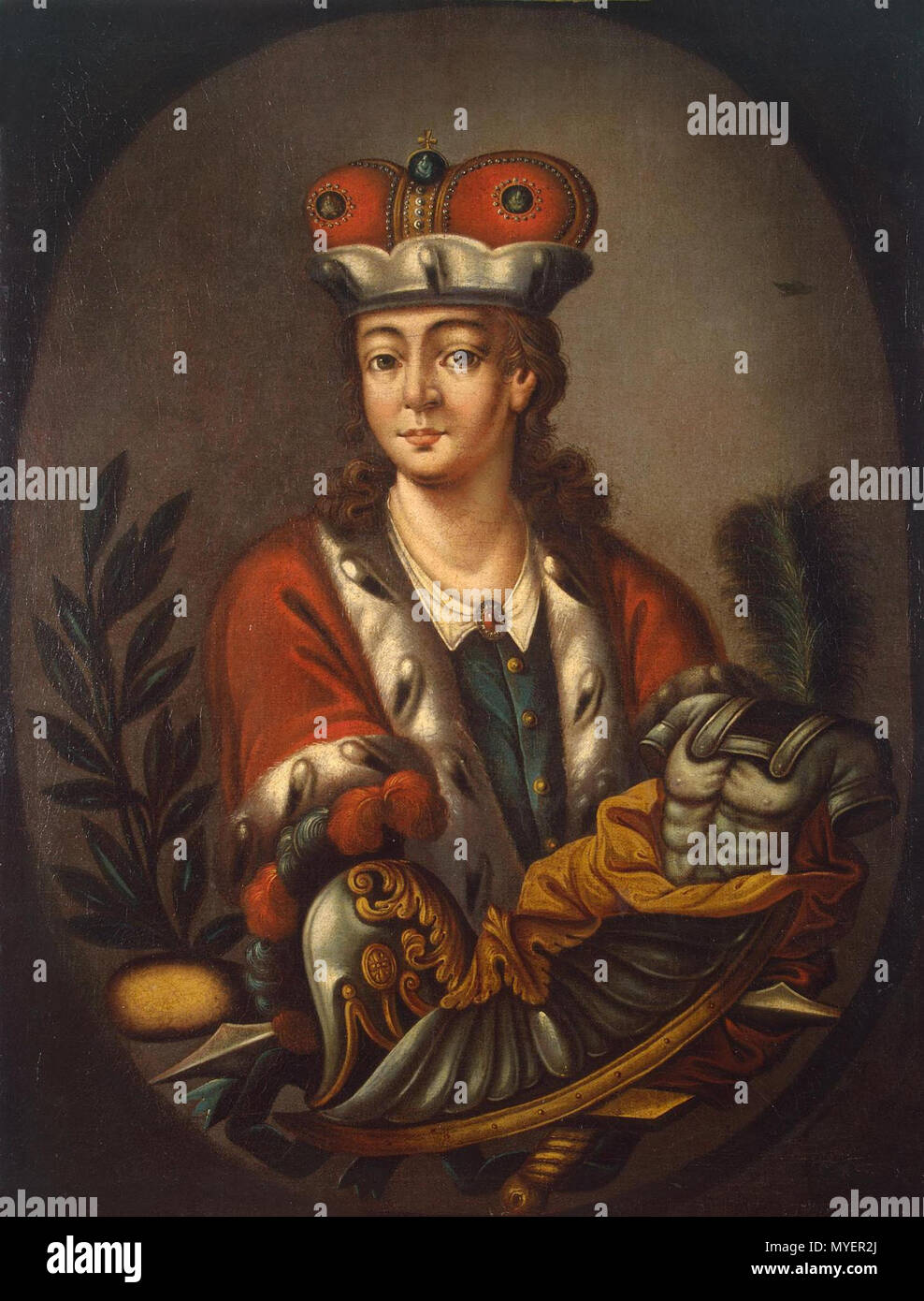 . English: Portraiture, Painting, Oil on canvas, 92x70.5 cm. Origin ...