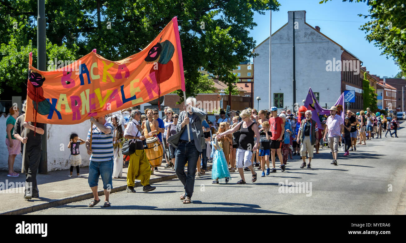 Malmo, Sweden. 06th June, 2018. Celebration of the Swedish National Day ...
