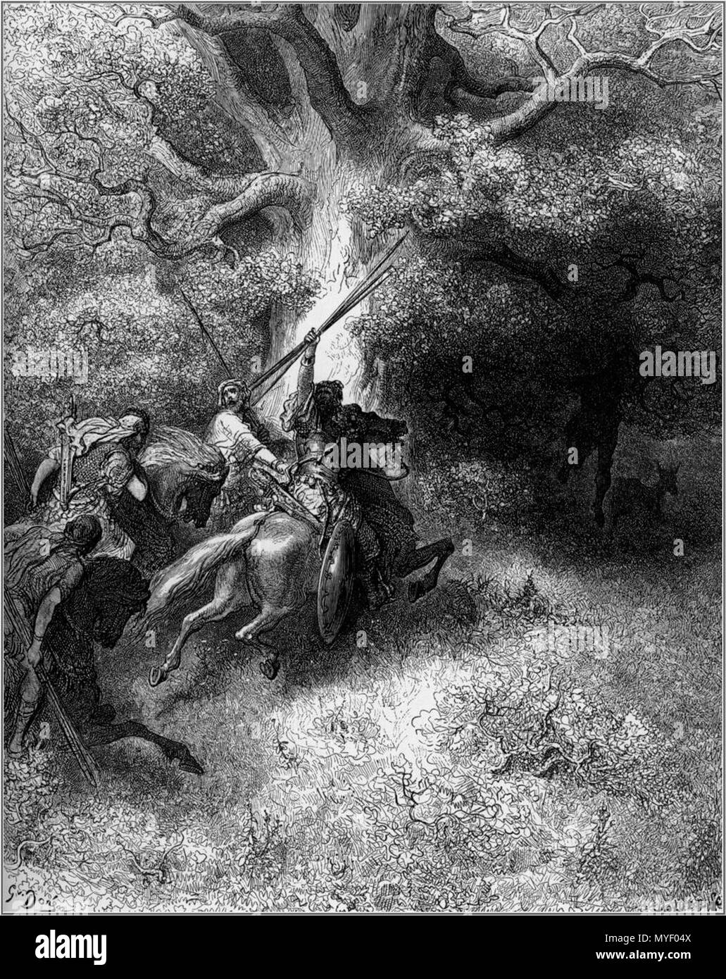 Death of absalom hi-res stock photography and images - Alamy