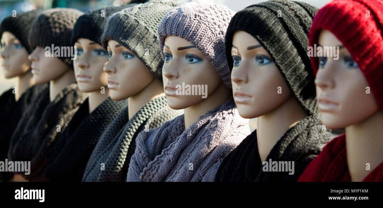 Mannequin on display Stock Photo - Alamy